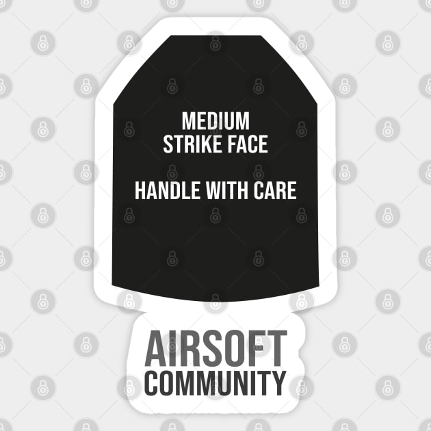 TACTICOOL STRIKE FACE BLACK - Tacticool - Sticker | TeePublic